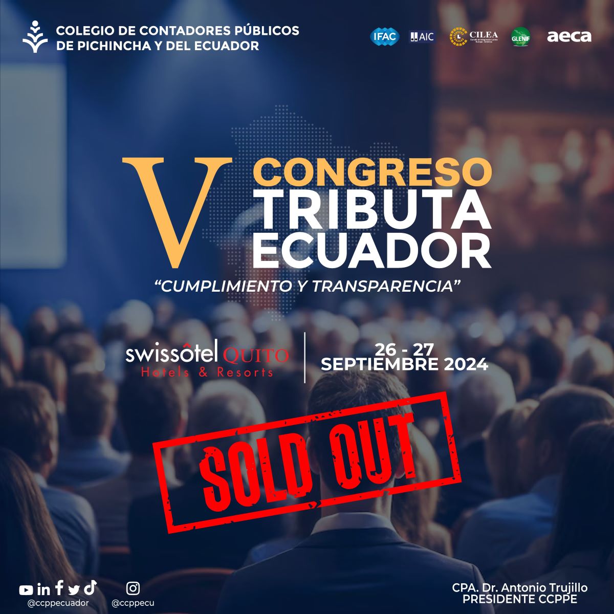 Colegio de Contadores Públicos de Pichincha y del Ecuador - CUPOS AGOTADOS: Congreso Tributa ...